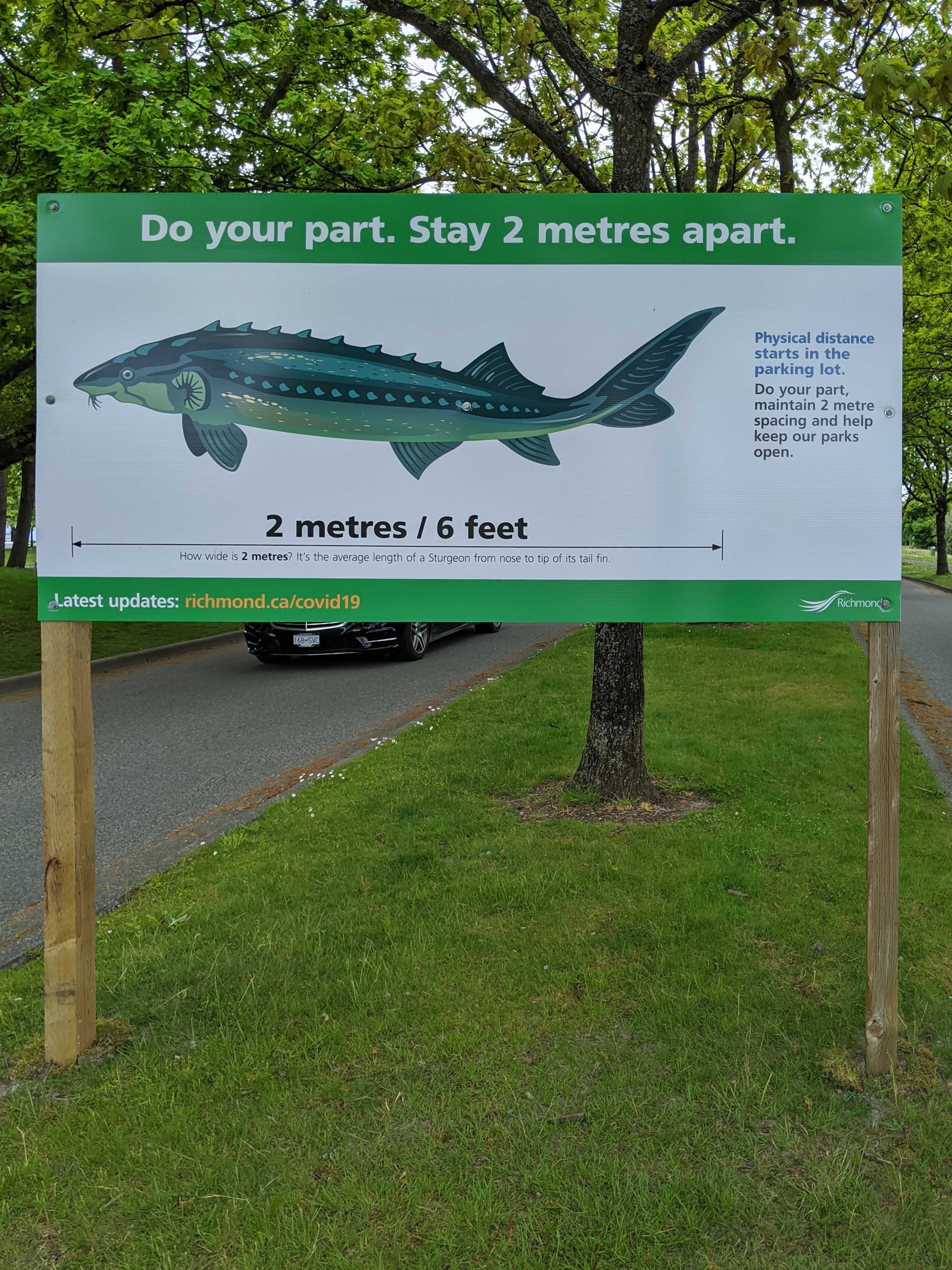 Garry Point Park | Due to COVID-19: Documenting the signs of the pandemic